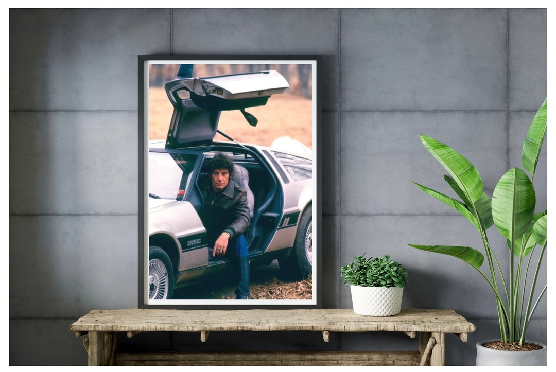 Jim Varney Ernest Delorean Print Wall Art Poster Size A3 8.27 X 11.69 ...