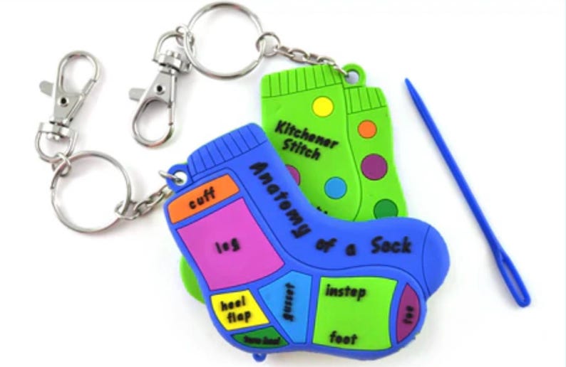 Sock Doctor - Anatomy of a Sock / Kitchener Stitch - Etsy