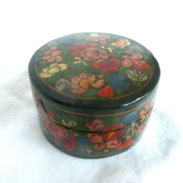Kashmiri Trinket Box - Etsy