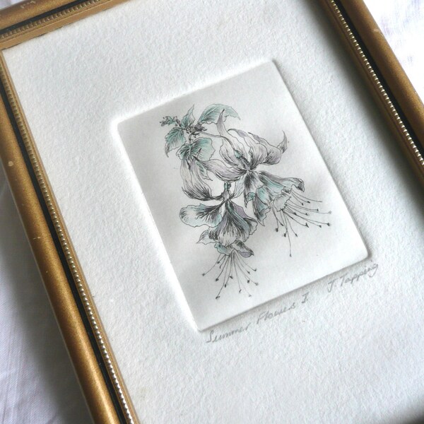 Original Drypoint - Etsy