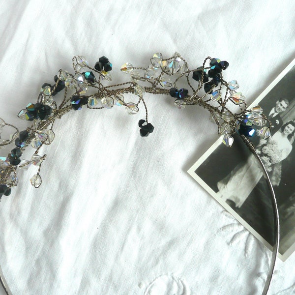 Beaded Tiara - Etsy
