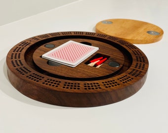 Cribbage Board With Custom Logo - Etsy