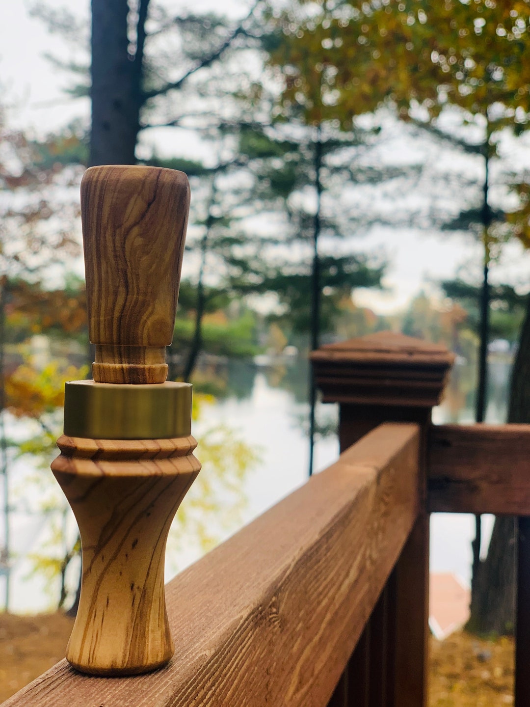 Duck Call (custom Olive Wood From Bethleham) - Etsy