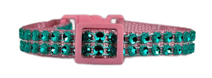 Rhinestone 3/8" Dog Bling Collar - Etsy