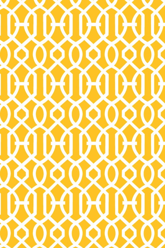 Yellow Trellis Gift Wrap | Etsy