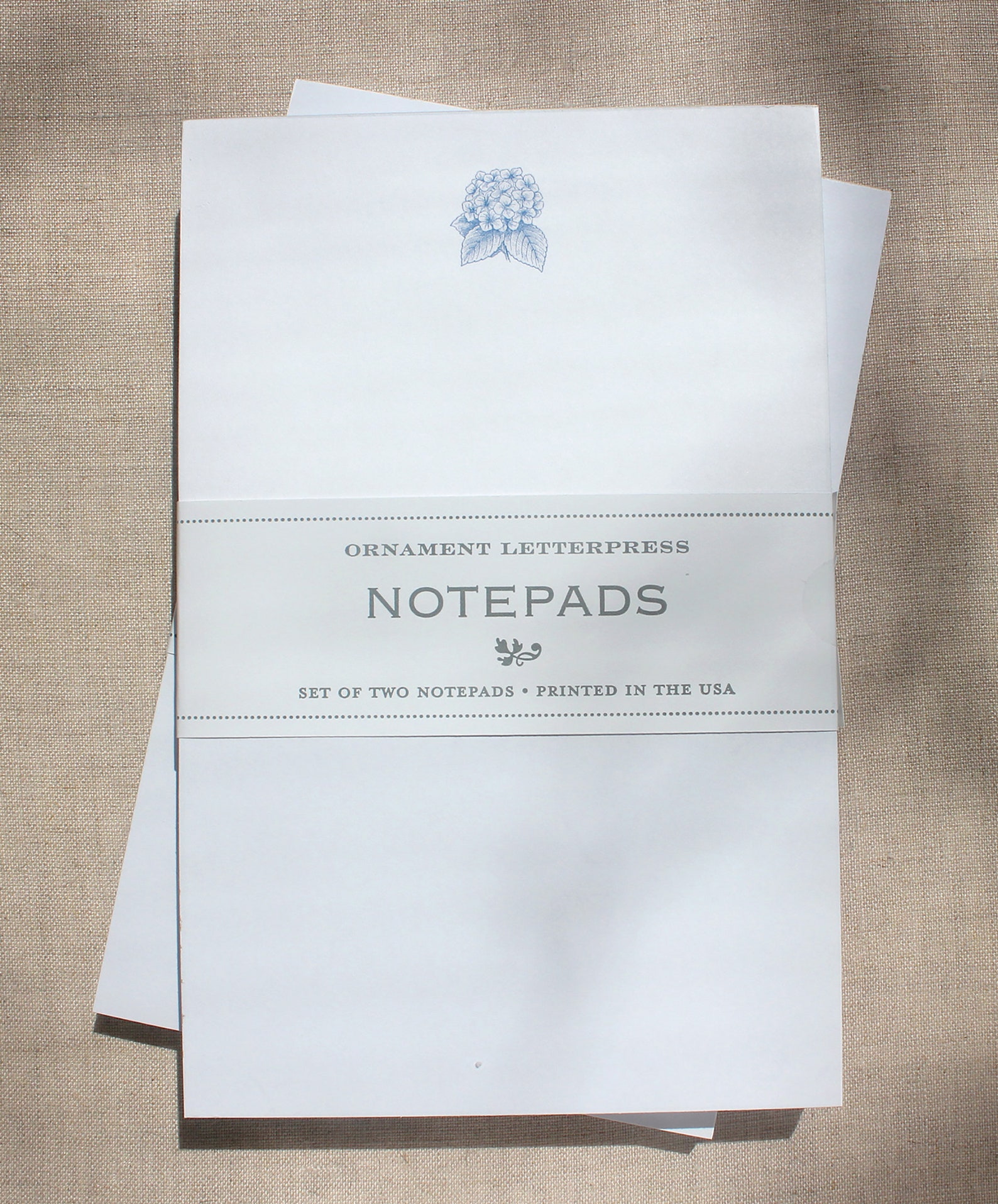 Set of Two Notepads Hydrangea/bee - Etsy