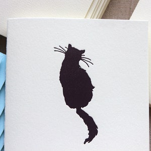Cat Letterpress Card Set - Etsy
