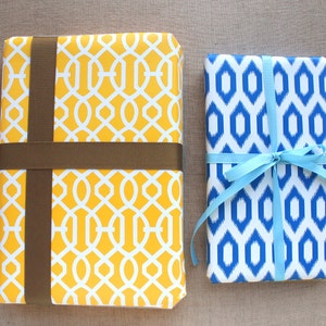 Yellow Trellis Gift Wrap - Etsy