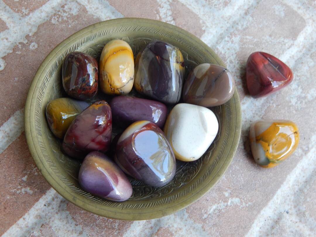 Mookaite Tumbled Stone - Etsy