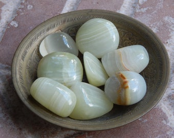 Coffee Calcite Tumbled Stone, Healing Crystals and Stones, Chakra ...