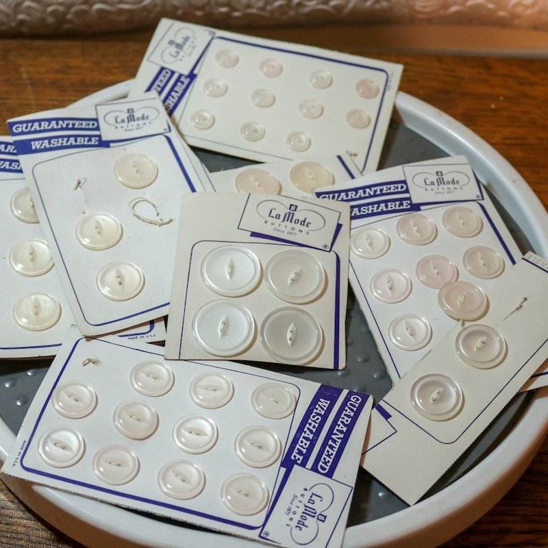 Clear Lucite Buttons - Etsy