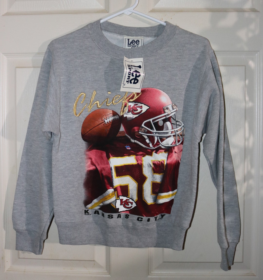 Vintage Kansas City Chiefs Lee Sport Sweatshirt - Boys M(10-12) - NOS ...