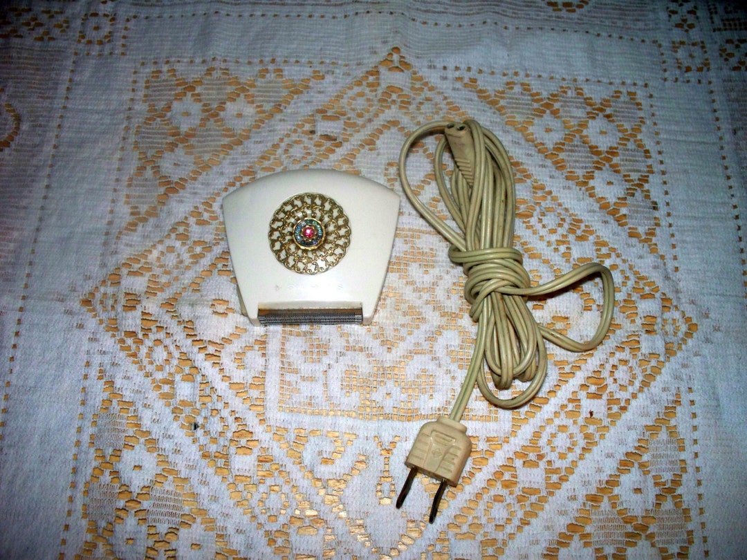 1950s Schick Ladies Razor: Rhinestone Crown Jewel - Working - Etsy