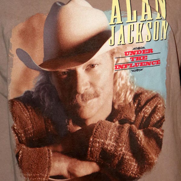 Alan Jackson Tour Shirt - Etsy