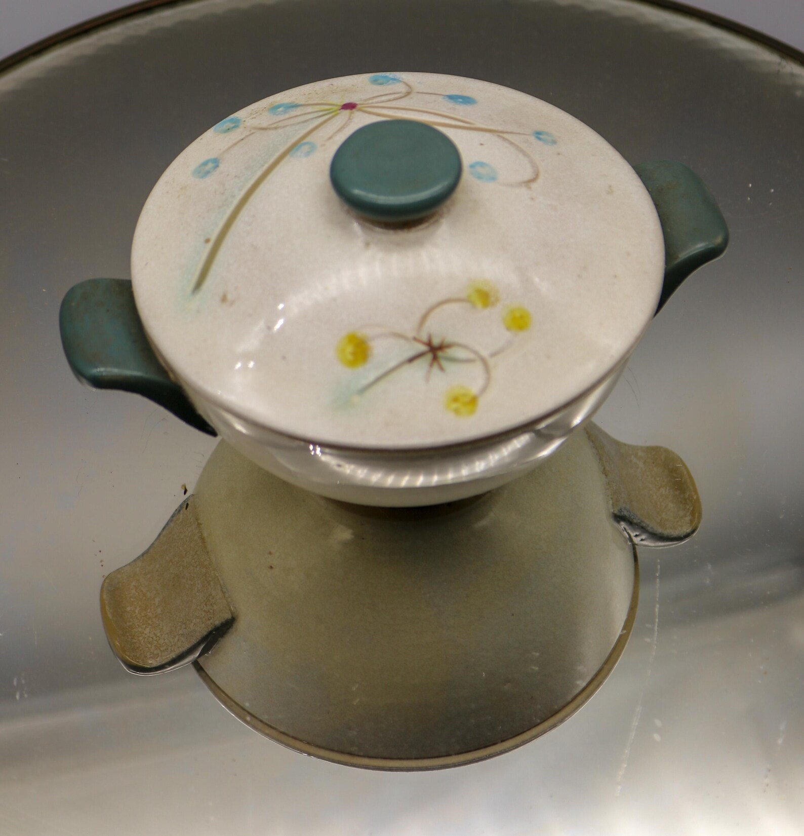 Fancrest-ware "mari" Sugar Bowl With Lid - ALL Original - Mid-century ...