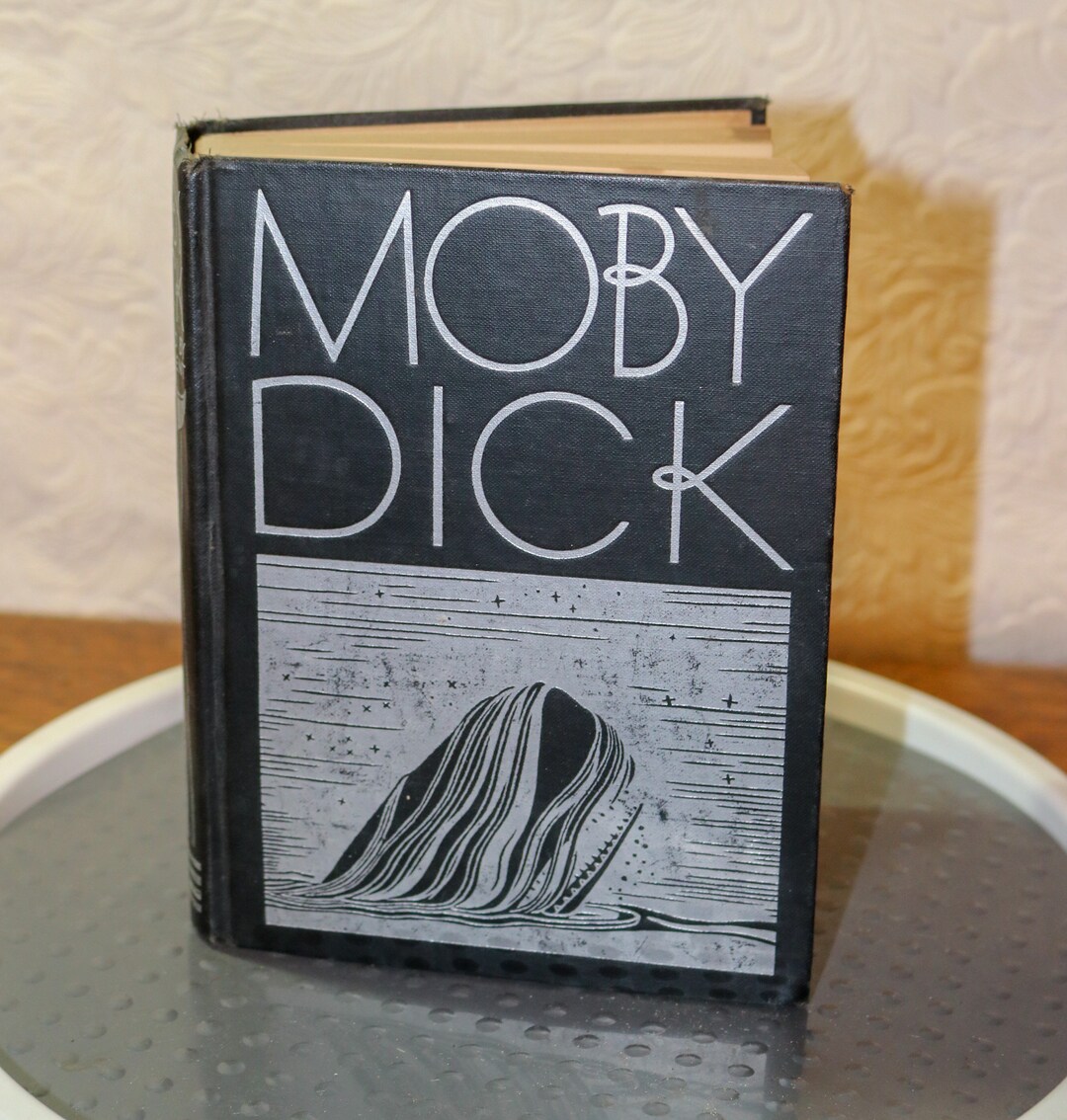 Vintage Moby Dick - by HERMAN MELVILLE - First Edition - 1st Printing ...