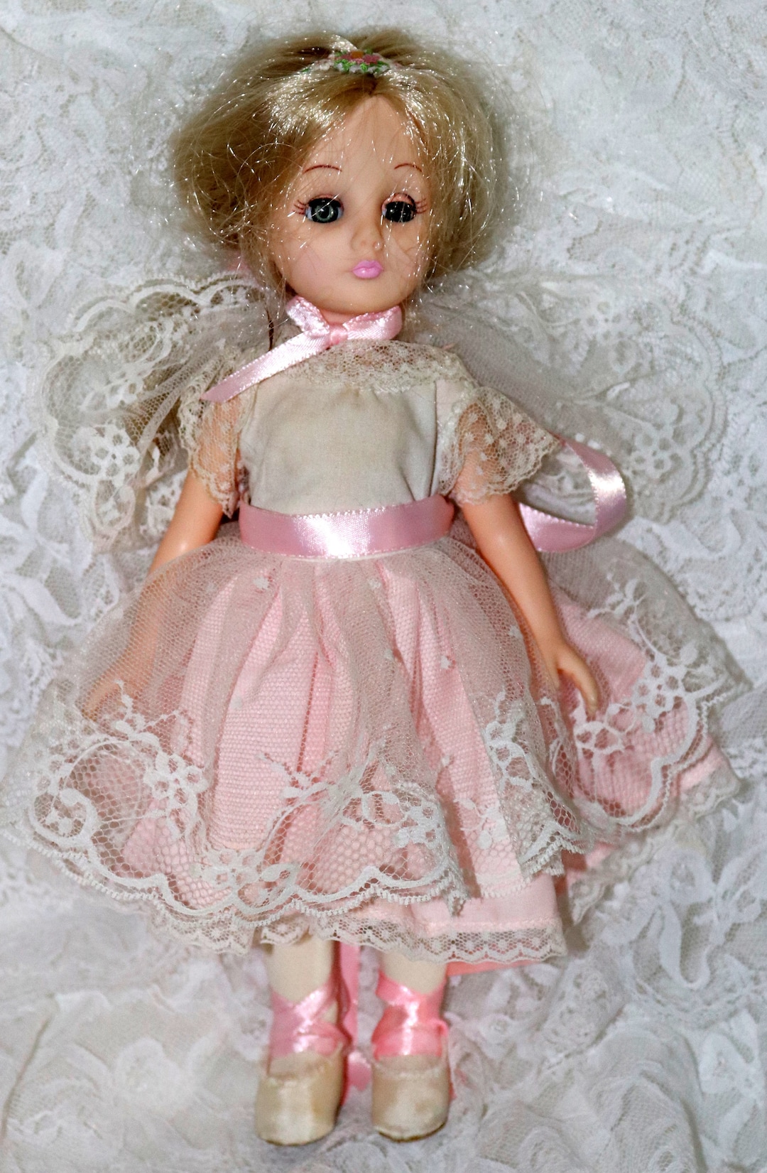 1980s Effanbee storybook Doll Sugar Plum Fairy Plastic Vinyl 11 Inch No ...