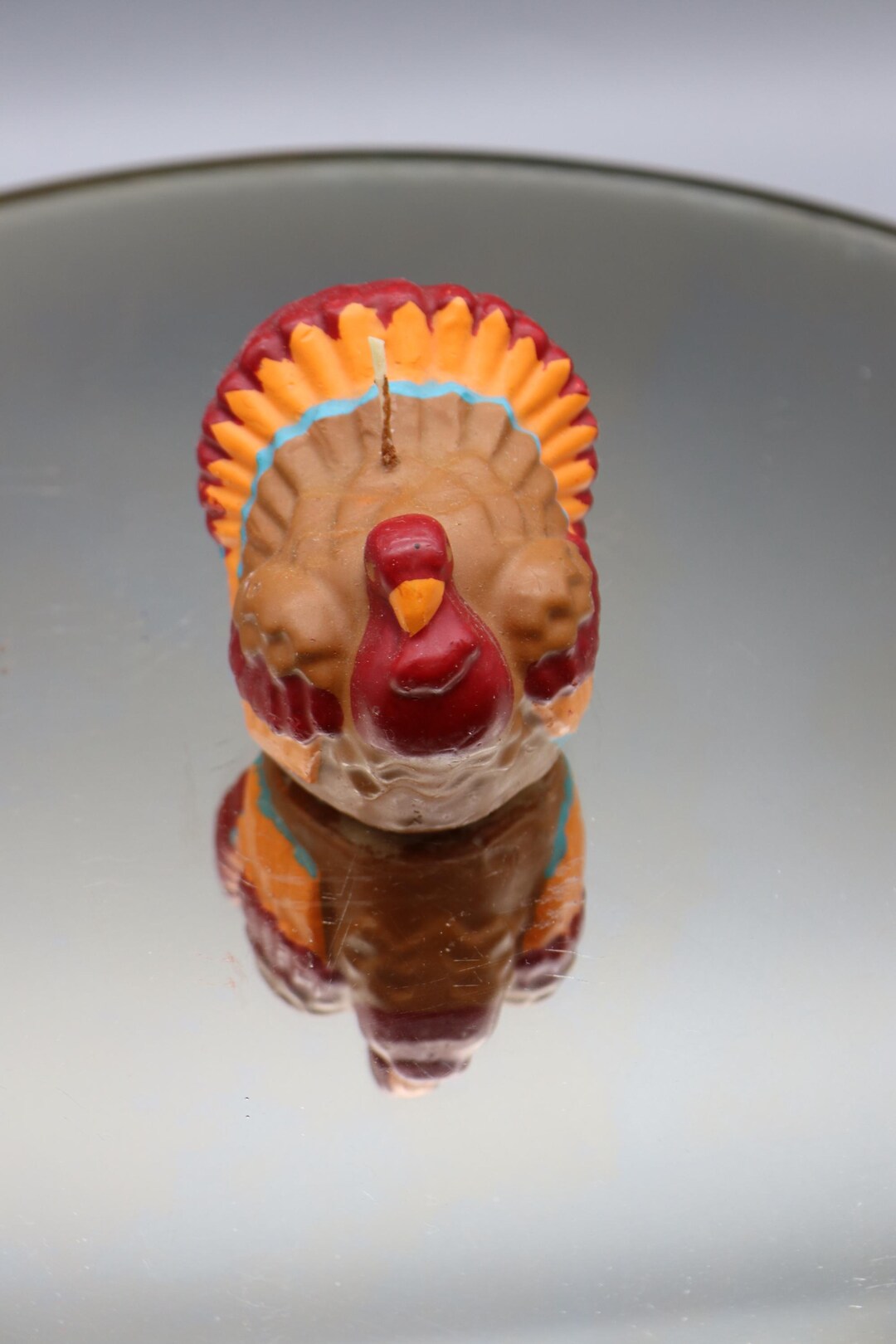 Vintage Small Turkey Candle - 1980s - Made in USA - Missing Label ...