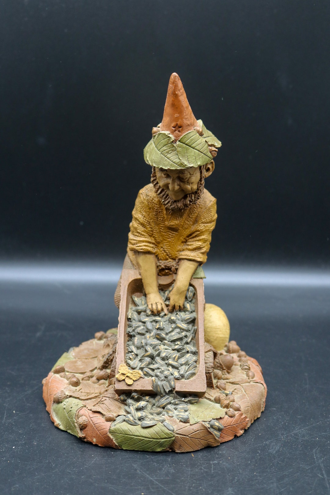 Vintage Tom Clark Gnome - "hitch" - Edition 77 - Dated 1987 - Pecan ...