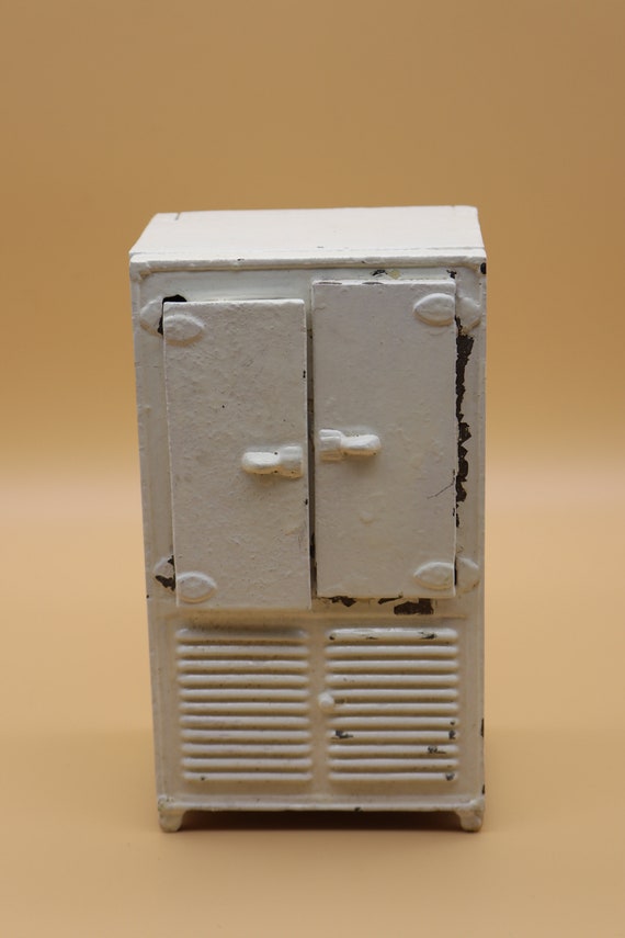 Rare Vintage Arcade Toys Miniature Refrigerator Marked on - Etsy
