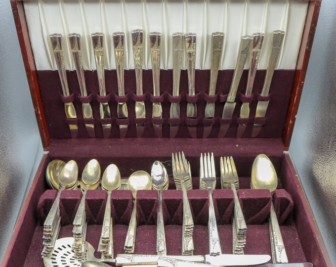 Caprice Silver Plate 1937, Nobility Plate by Oneida Silver, Silverware ...