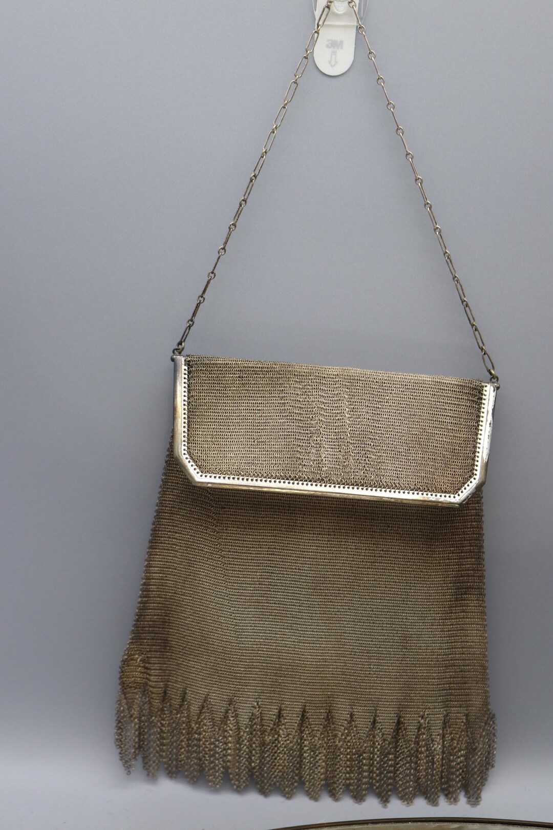 Vintage Whiting Davis Princess Mary Silver Mesh Purse: Fully Hallmarked ...