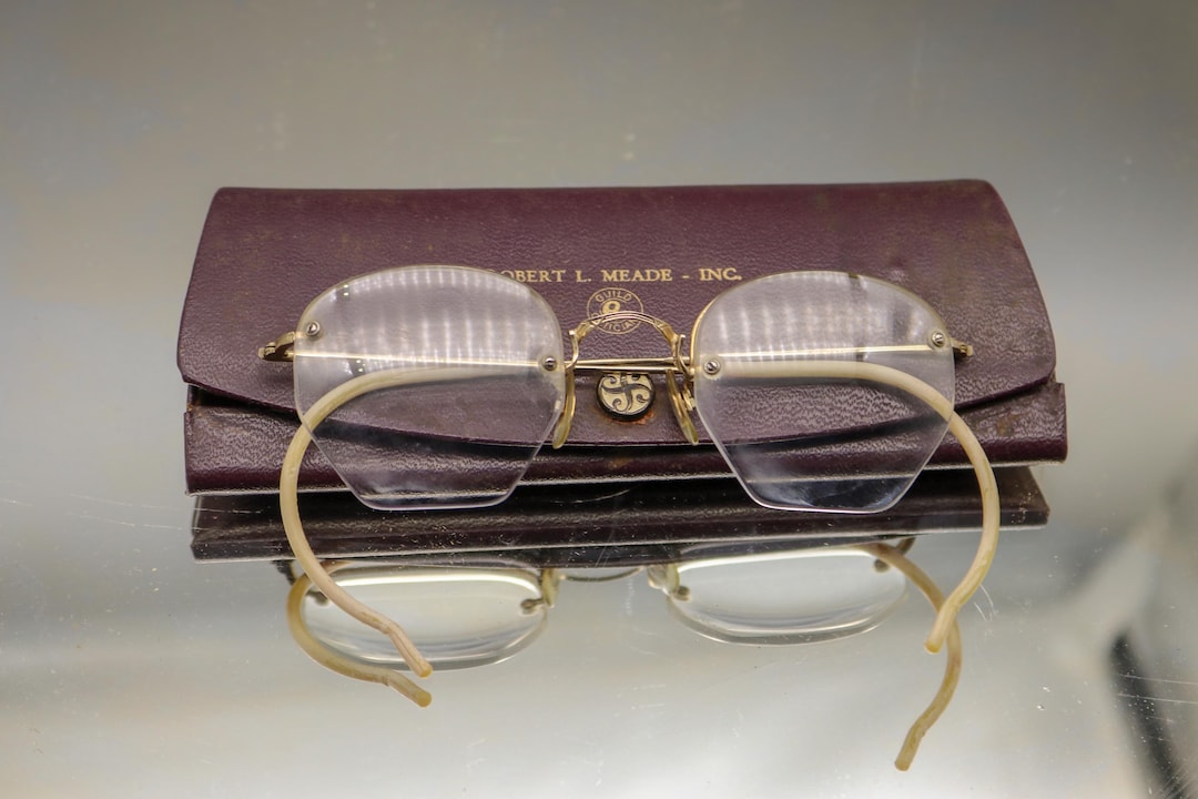 Vintage 1950s Shuron Wire Frame Glasses - Hexagon Lens - 10-12K Gold ...