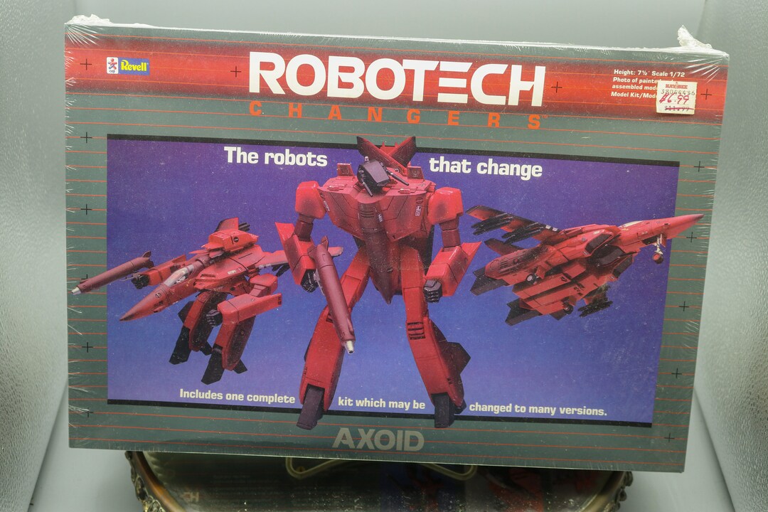 Vintage 1984 Revell Robotech Changers axoid Model Kit MIB Instructions ...