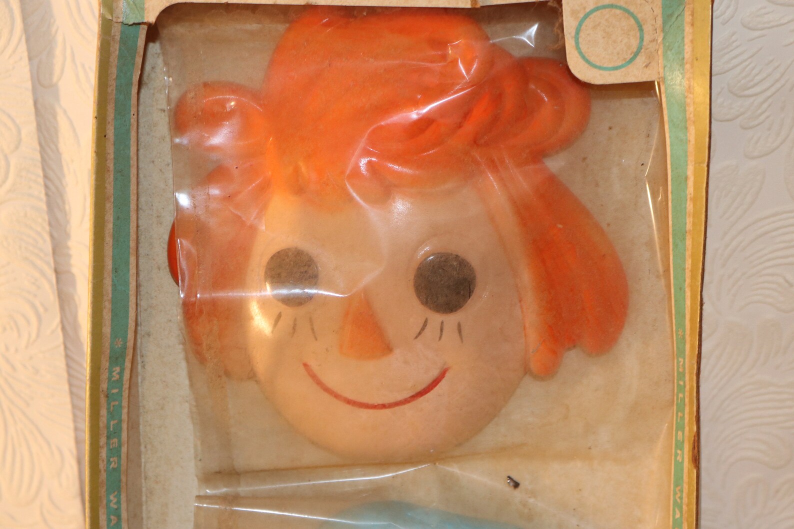 Vintage Raggedy Ann & Andy Face Wall Plagues Miller Wall - Etsy