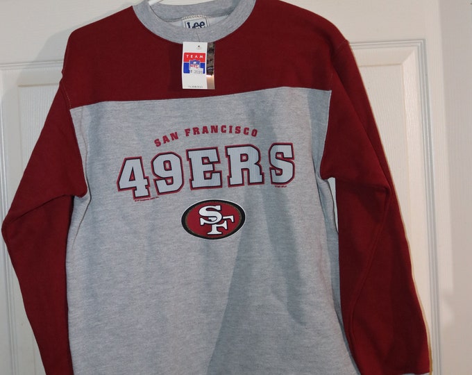 Vintage San Fransico 49ers Lee Sport Sweatshirt - Boys L (14-16) - NOS ...
