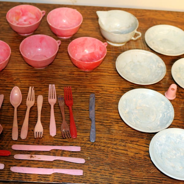 Plastic Tea Set - Etsy