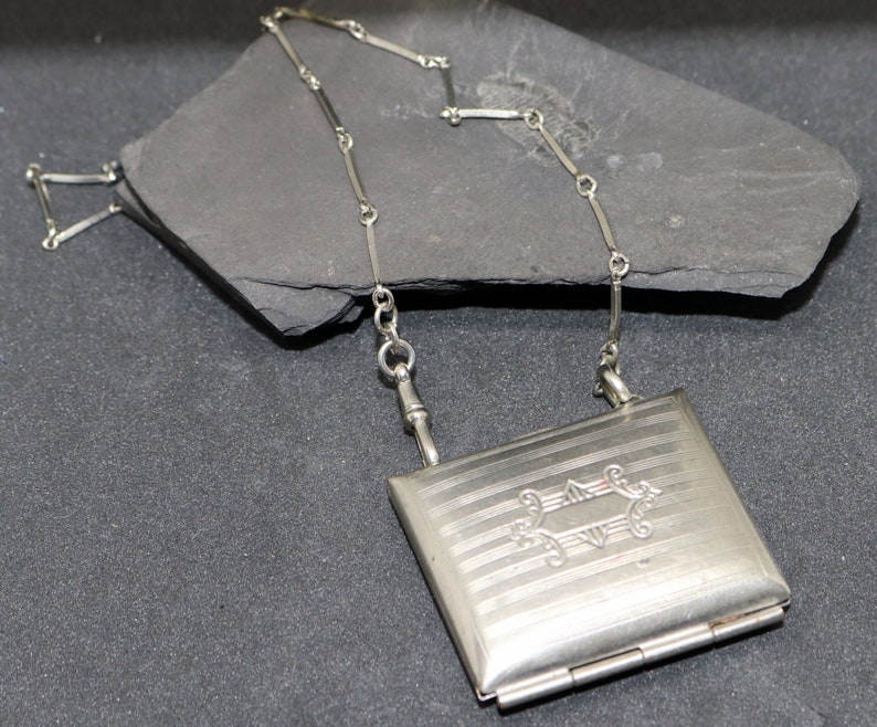 Vintage German Silver Chatelaine Evening Purse Excellent - Etsy