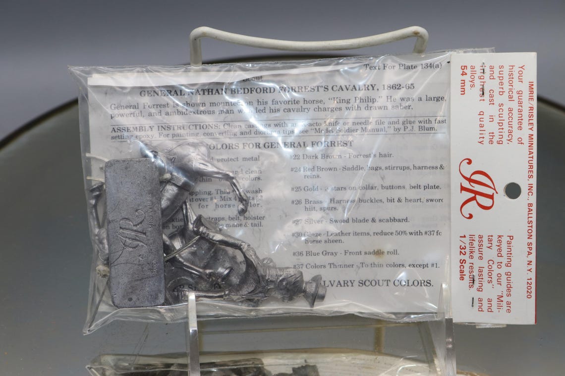 Vintage IR Imrie Risley General Forrest Cavalry Set - Mint in Package ...