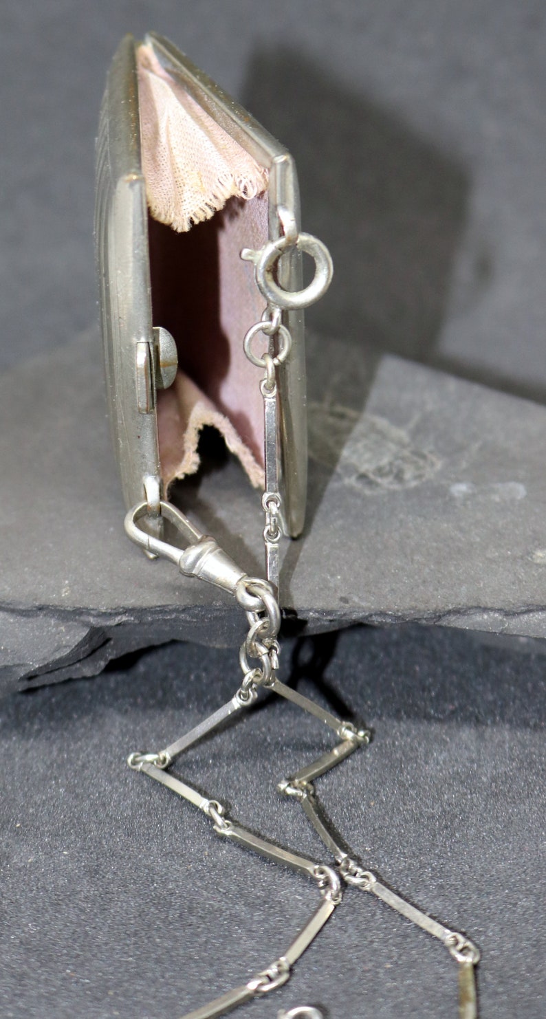 Vintage German Silver Chatelaine Evening Purse Excellent - Etsy