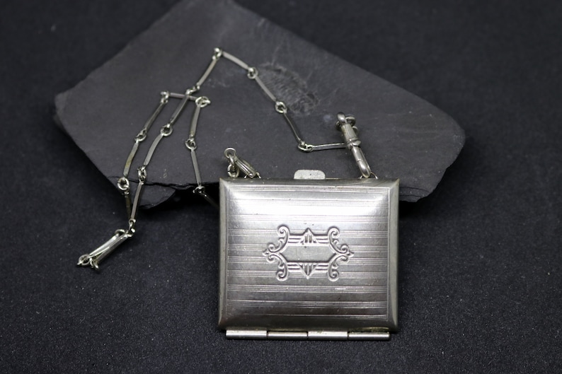 Vintage German Silver Chatelaine Evening Purse Excellent - Etsy