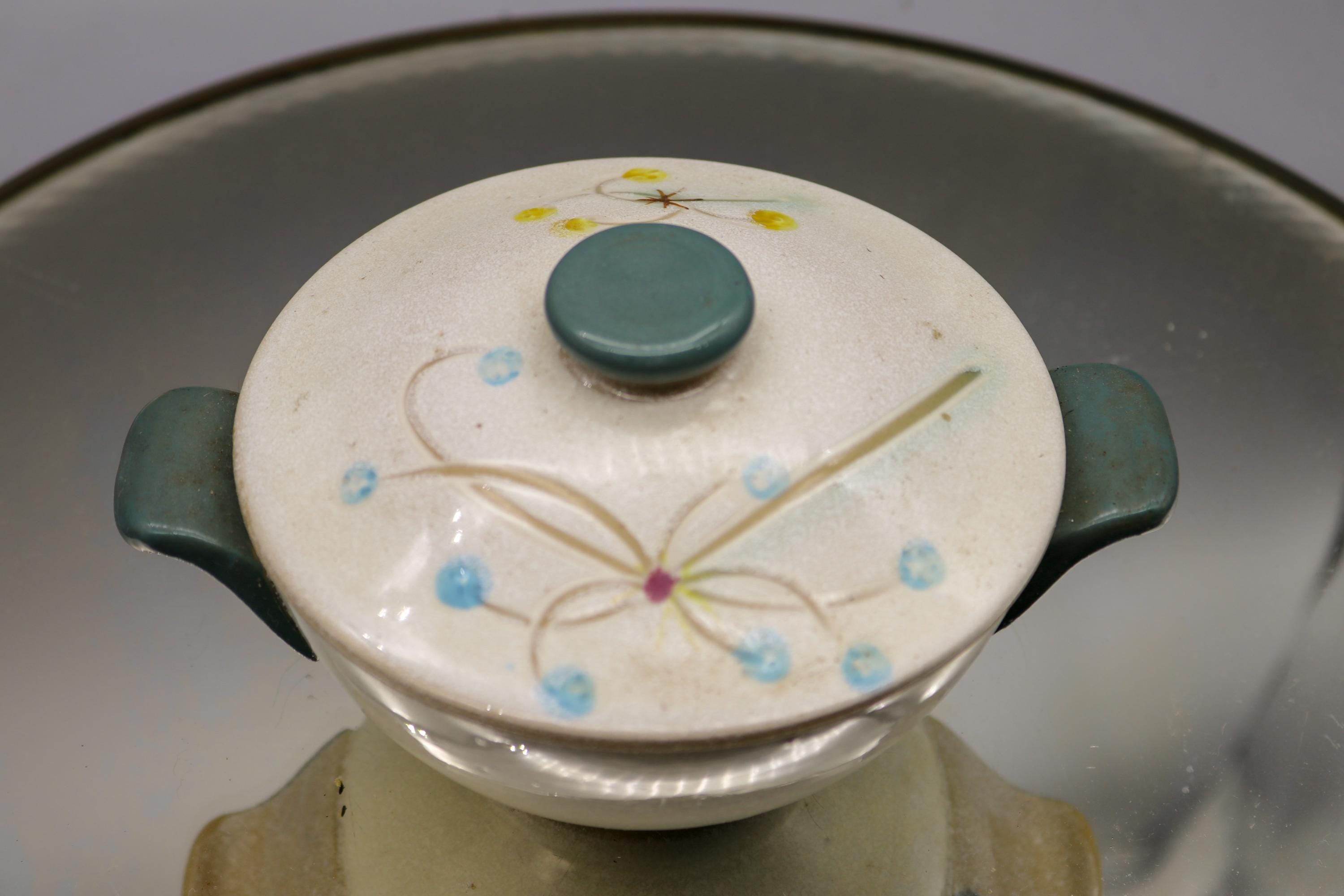 Fancrest-ware "mari" Sugar Bowl With Lid - ALL Original - Mid-century ...