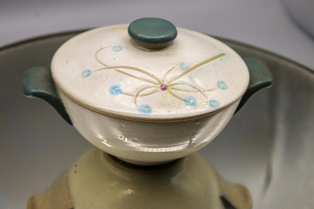 Fancrest-ware "mari" Sugar Bowl With Lid - ALL Original - Mid-century ...