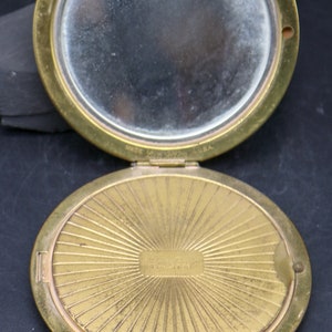 Vintage Lin Bren "oes" Powder Compact - Order of Eastern Star Compact ...