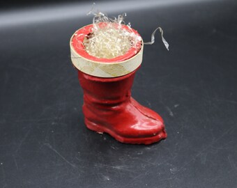 Paper Mache Santa Boot - Etsy