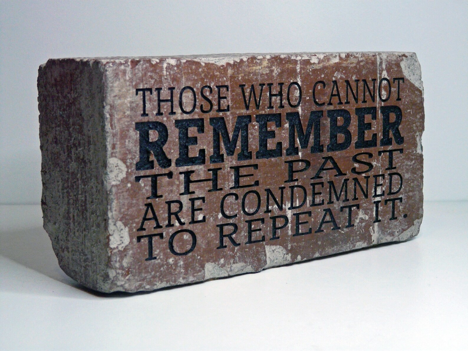 Those Who Cannot Remember the Past Are Condemned to Repeat It - Etsy