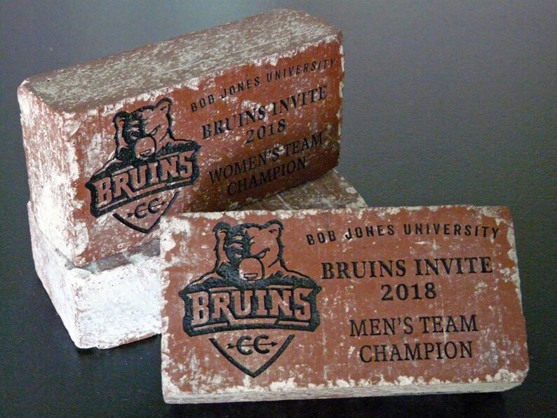 Athletic Sport Award Engraved Brick for Individual Award or Team Event ...