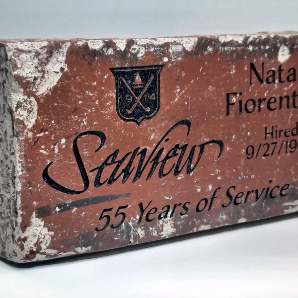 Years of Service Plaque - Etsy