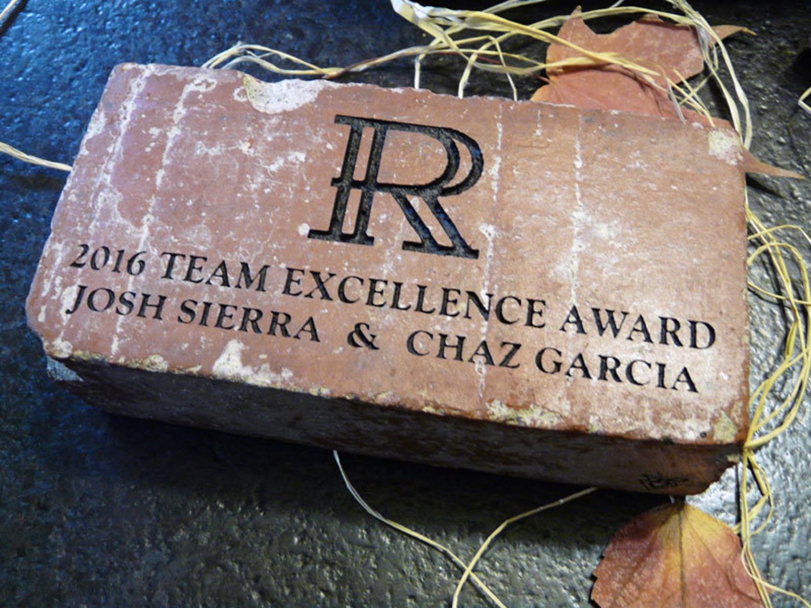 Custom Business Award Engraved Brick for Employee Recognition | Etsy