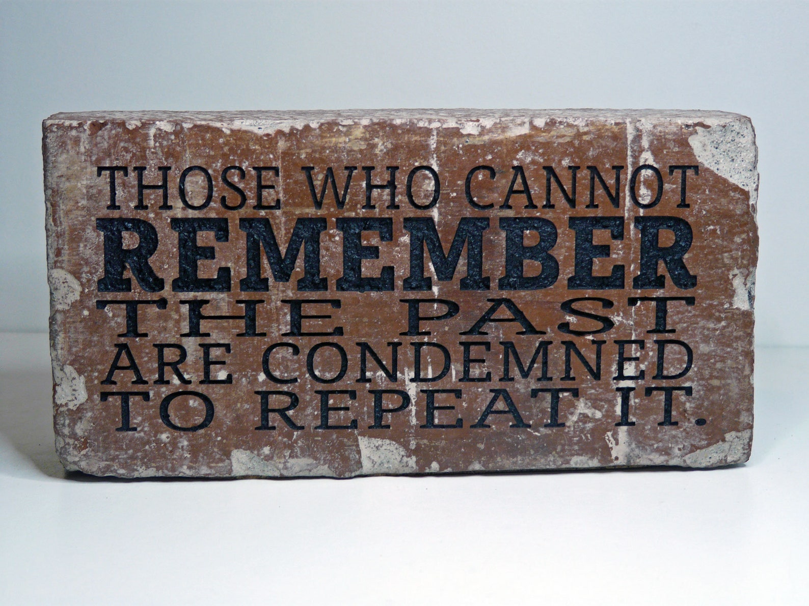 Those Who Cannot Remember the Past Are Condemned to Repeat It - Etsy