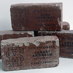 Athletic Sport Award Engraved Brick for Individual Award or Team Event ...