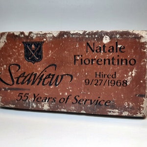 Custom Business Award Engraved Brick for Employee Recognition or Gift ...