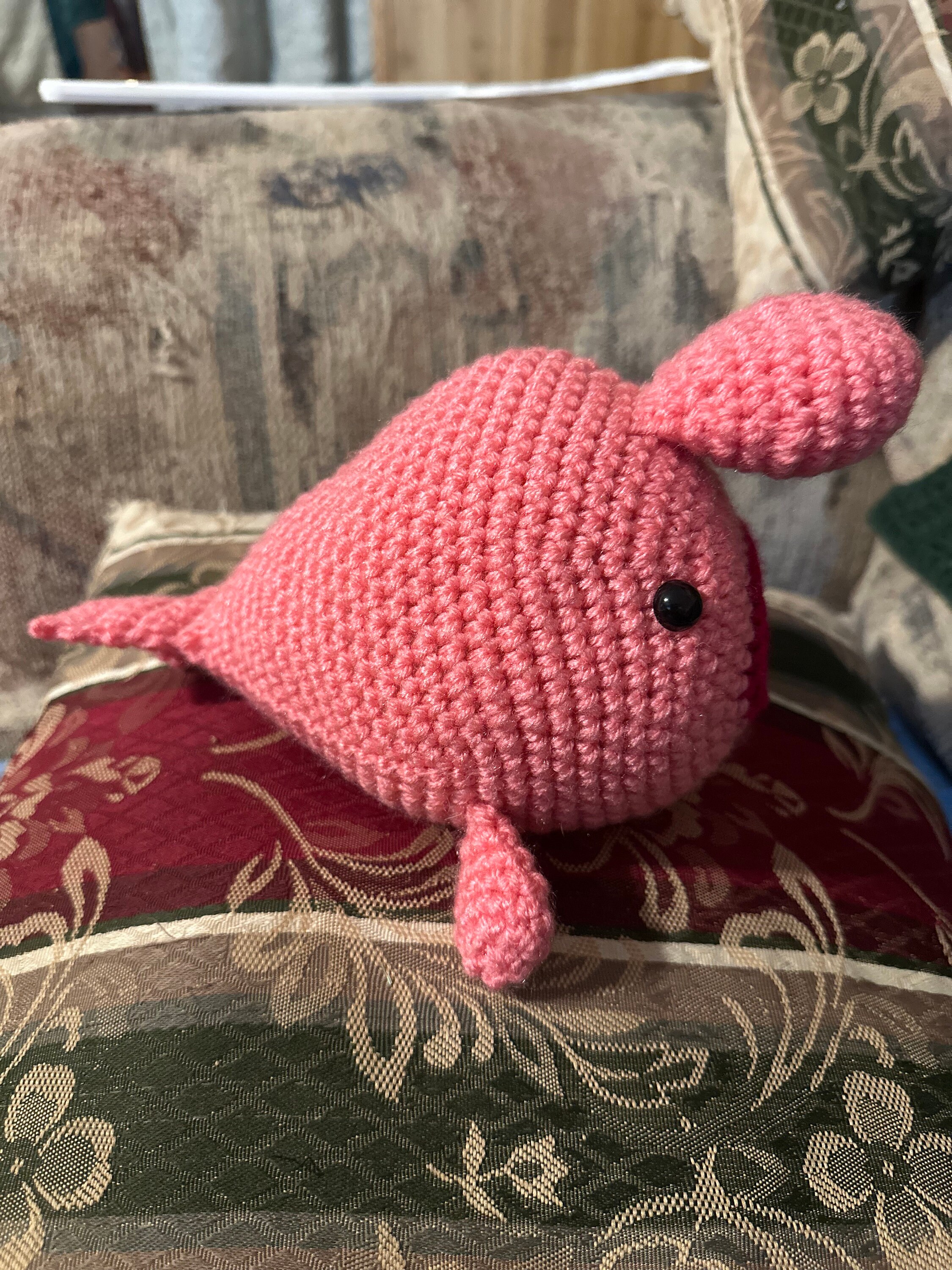 Crochet Blob Fish, Blob Fish, Crochet Fish, Crochet - Etsy