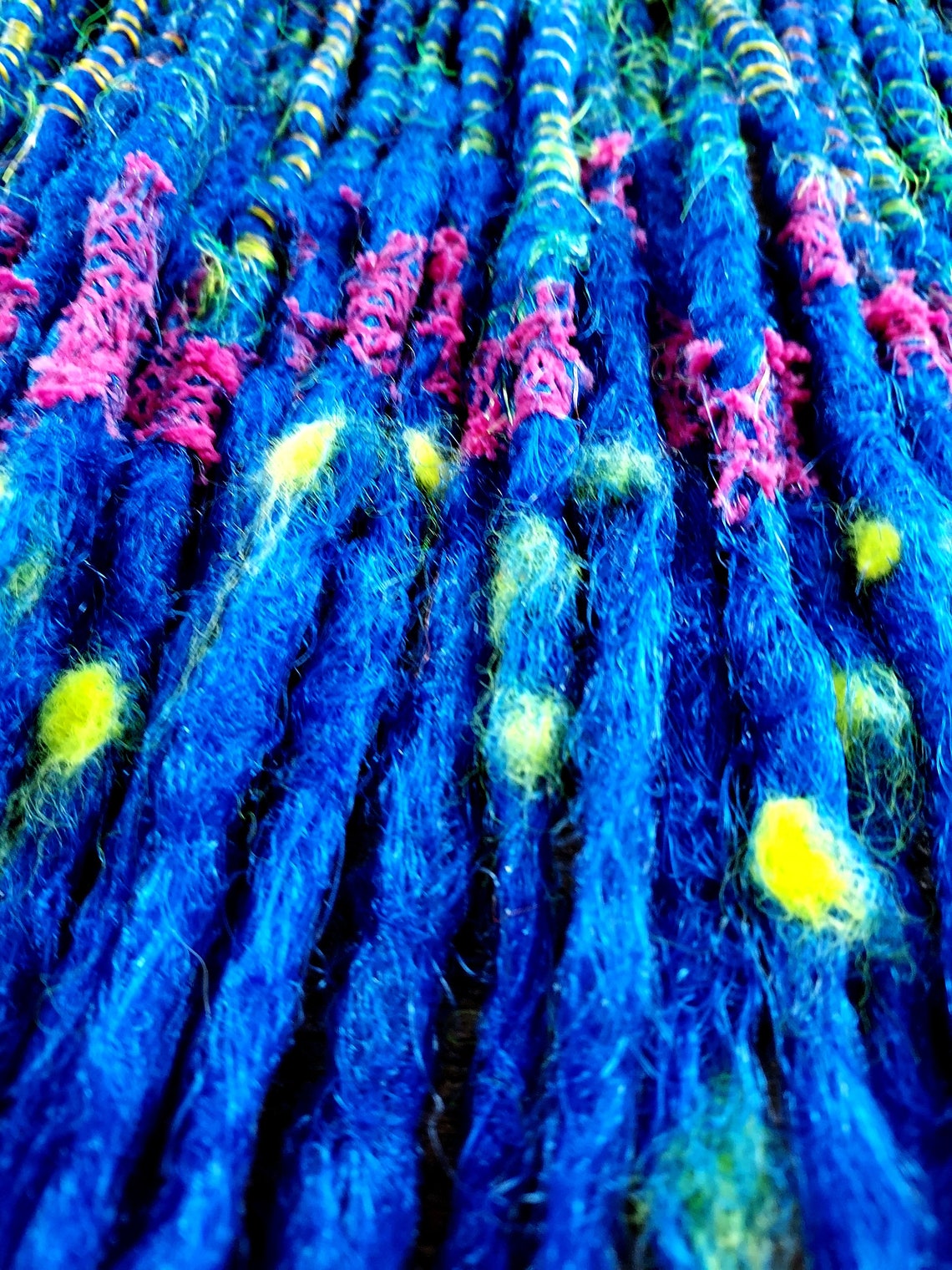 SE Dreadssingle Ended Blue Alien Forest Dreads Blue Dreads - Etsy
