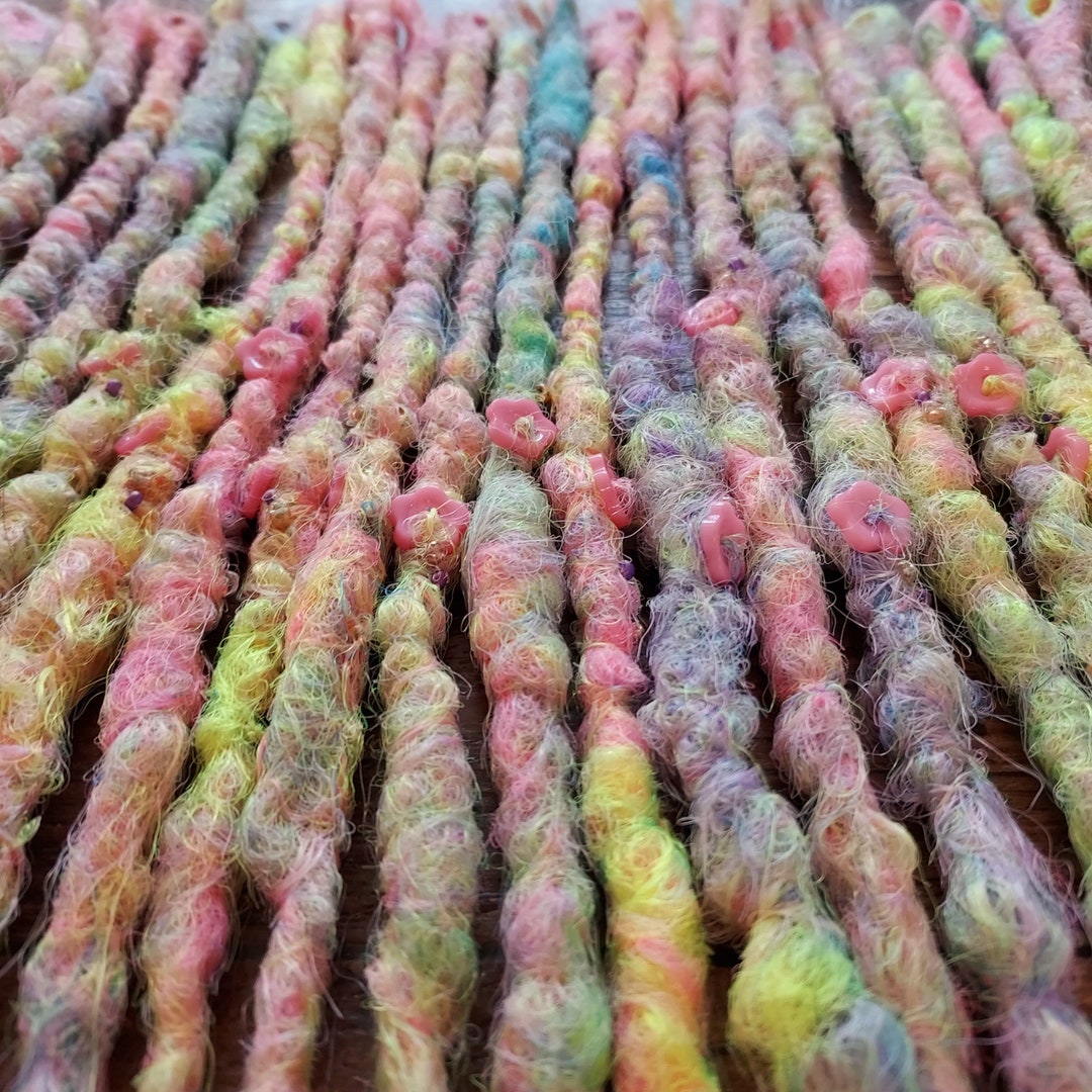 Se(single Ended) Spring Unicorn Dreads, Pink Dreads, Neon Dreads ...
