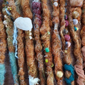 20 Dreads SE (single Ended Synthetic Dreads) Ginger Set, Pink Dreads ...